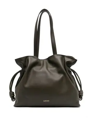 Loewe Flamenco Large Shoulder Bag - Green