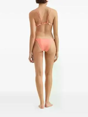 ERES Alva Beaded-strap Triangle Bikini Top - Orange