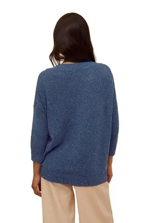 CELTIC & CO. Flecked V-neck Sweater