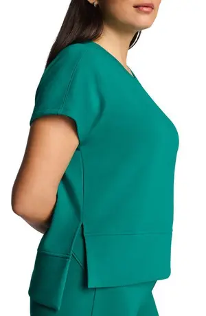 Spanx Air Essentials Crewneck T-shirt - Jade
