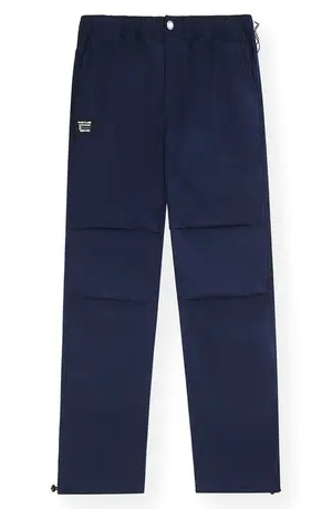 PAPER PLANES Cotton Blend Utility Pants - Navy