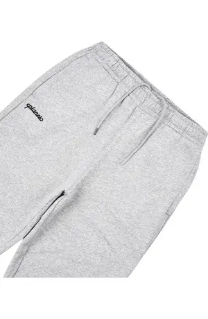 PAPER PLANES Script Weld Logo Open Hem Sweatpants