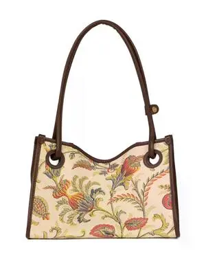Etro Small Eyes Tote Bag - Neutrals