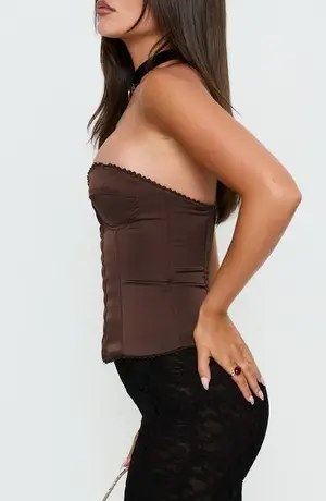 Princess Polly Jazzy Bustier Strapless Corset Top