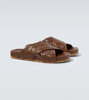 Bottega Veneta Buckled Sandals For Men