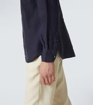 Thom Sweeney Linen Shirt - Blue