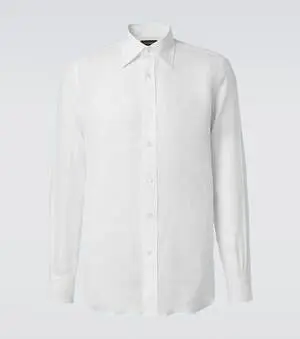 Thom Sweeney Linen Shirt - White