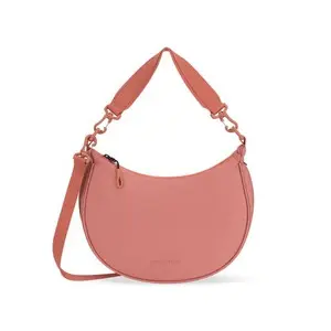 SHERPANI Mina Medium Lightweight Half Moon Crossbody Bag - Desert