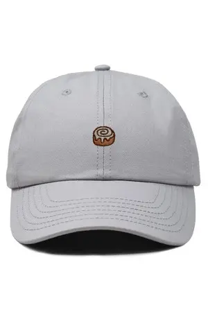 DALIX Dalix Cinnamon Roll Dad Cap Gray