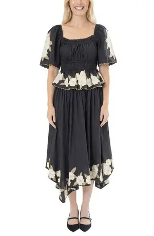 AREA STARS Gia Floral Top