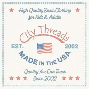 CITY THREADS USA-MADE Upf 50+ Swim Leggings - Gray