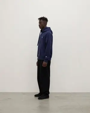 VOWELS Classic Zip Hoodie - Navy