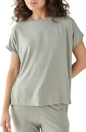 REISTOR Relaxed Everyday Modal Tee - Olive