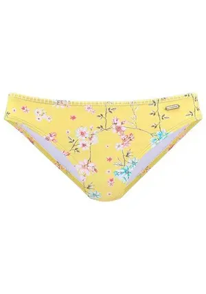 LASCANA Classic Bikini Bottom With Floral Print
