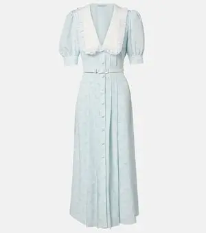 Alessandra Rich Wrap Day Dresses