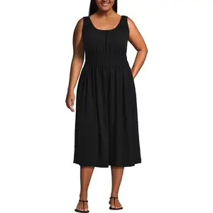 Lands' End Fit & Flare Dresses
