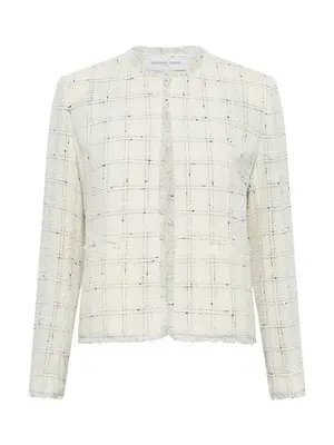 Gerard Darel Taissa Tweed Cropped Jacket