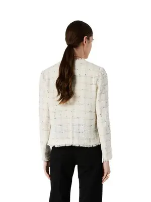 Gerard Darel Taissa Tweed Cropped Jacket
