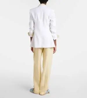 Polo Ralph Lauren Belted Linen Straight Pants
