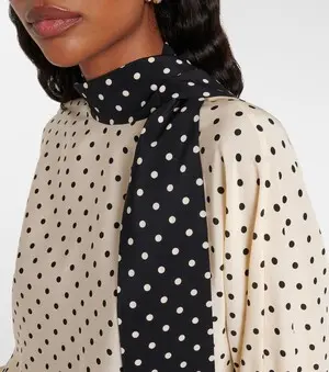 Valentino Garavani Silk Crêpe De Chine Blouse
