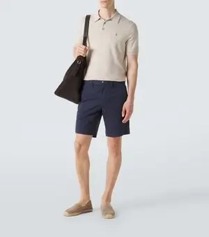 Polo Ralph Lauren Cotton-blend Shorts - Blue