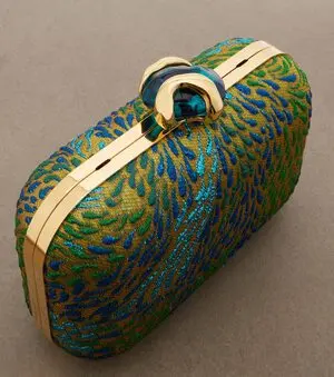 JIMMY CHOO Cloud Brocade Clutch