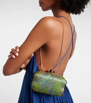JIMMY CHOO Cloud Brocade Clutch