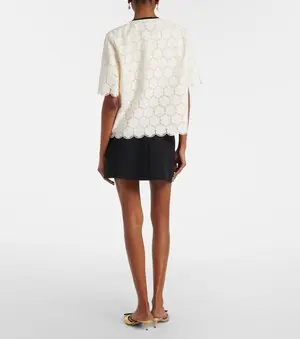 Valentino Garavani Crepe Couture Miniskirt