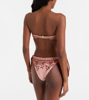 Zimmermann Aster Printed Bikini - Pink