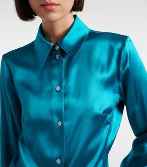 Gucci Silk Satin Shirt