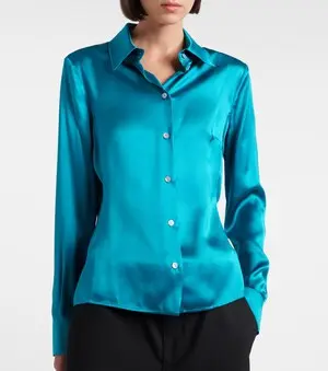Gucci Silk Satin Shirt