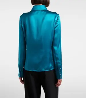 Gucci Silk Satin Shirt