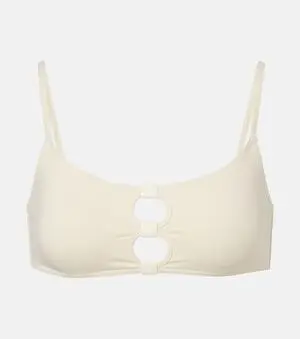 ERES Bloom Bikini Top - Beige