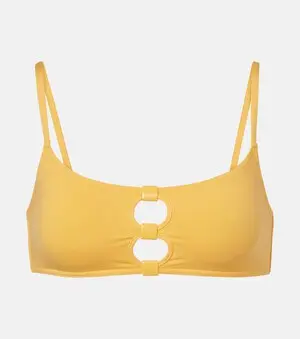 ERES Bloom Bikini Top - Yellow
