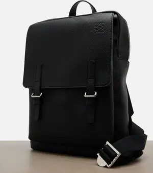 Loewe Military Leather Backpack