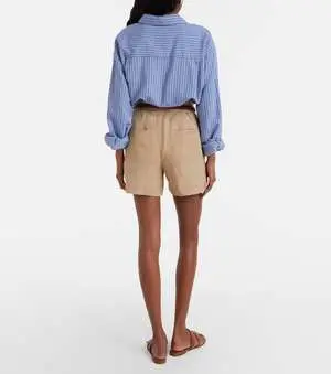 Vince Hemp Bermuda Shorts - Beige