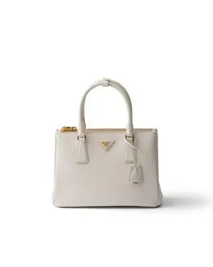 Prada Galleria Medium Saffiano Leather Bag - Neutral