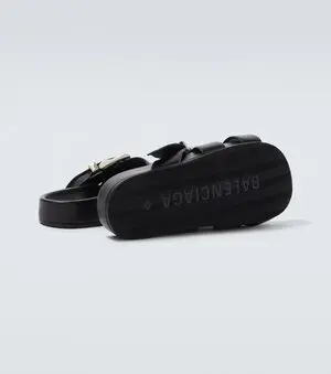 Balenciaga Leather Mules