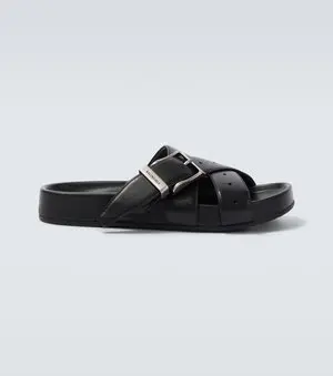 Balenciaga Leather Mules