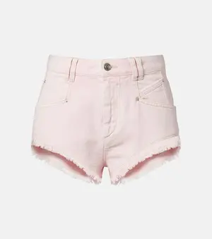 Isabel Marant Étoile Eneidala Denim Shorts - Pink