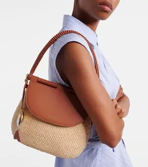 Loewe Pescador Medium Shoulder Bag - Beige