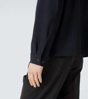 Sunspel Wool-blend Jacket - Blue