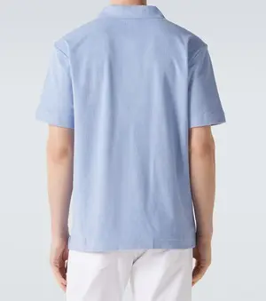 Sunspel Cotton Terry Polo Shirt