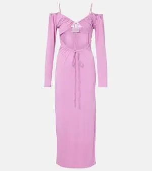 Attico Slit Evening Dresses