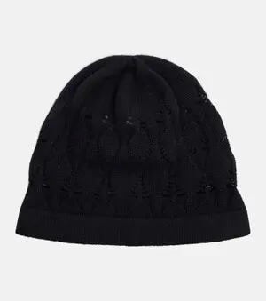 Nour Hammour Pippa Cashmere Beanie - Black