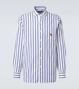 Polo Ralph Lauren Striped Cotton Shirt - White