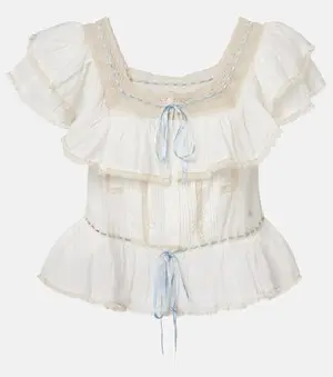 Rixo Scalloped Blouses