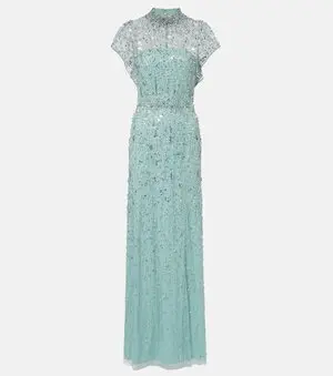 Jenny Packham Pleated Evening Dresses