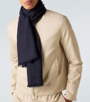 Gucci Wool And Silk Scarf
