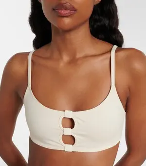 ERES Bloom Bikini Top - Beige